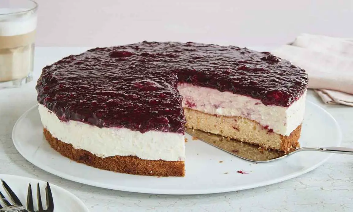 Gâteau aux fruits rouges simple et rapide - Cuisine Momix